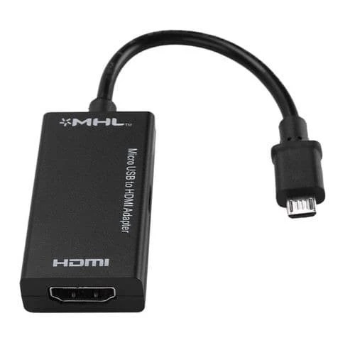 Jual Kabel MHL Micro USB 5pin to HDMI (Female) Adapter | Shopee Indonesia