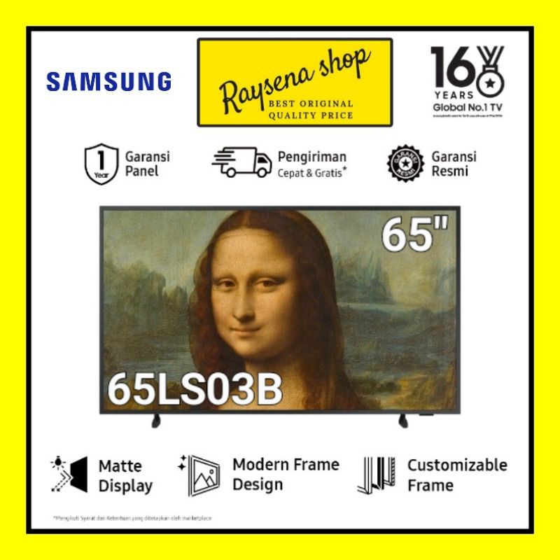 Jual SAMSUNG THE FRAME 4k 65LS03B / QA65LS03B THE FRAME 2022 65 inch ...