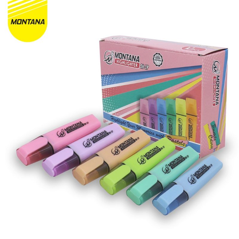 Jual stabillo montana sh-1p pastel | Shopee Indonesia