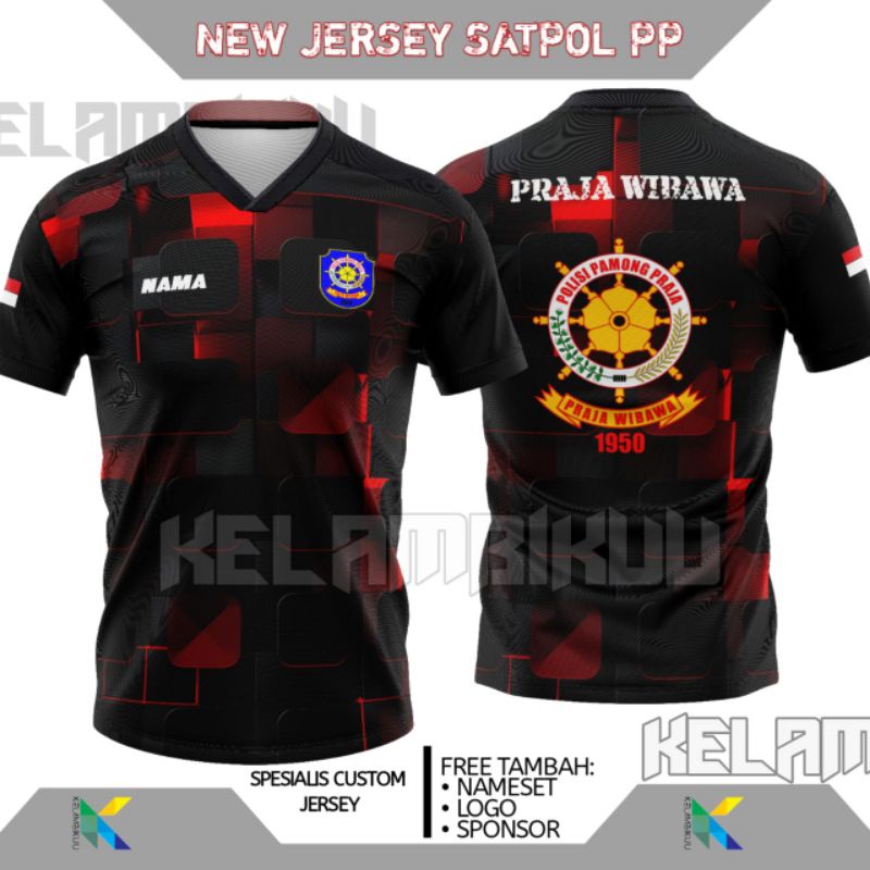 Jual JERSEY SATPOL PP PRINTING TERBARU/JERSEY SATUAN POLISI PAMONG ...