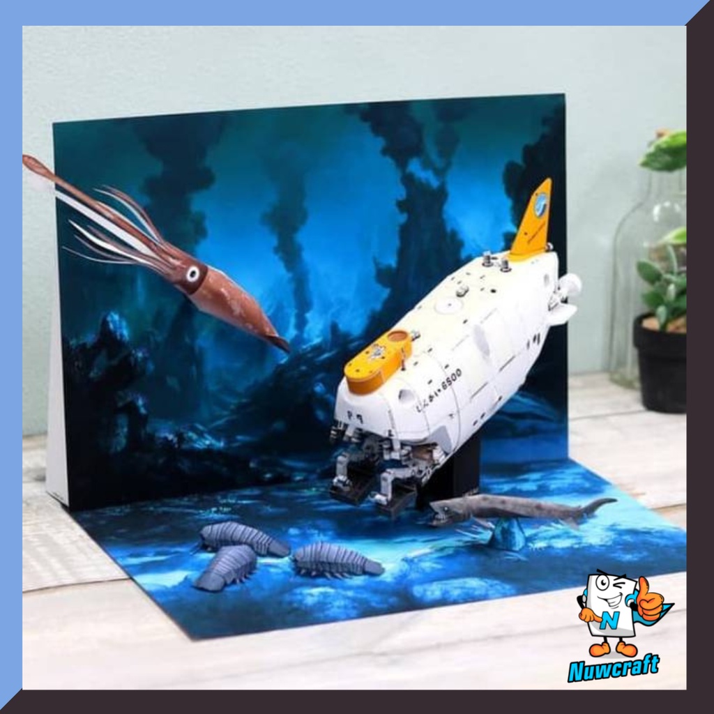 Jual Nuwcraft Deep Sea Papercraft Diorama | Shopee Indonesia