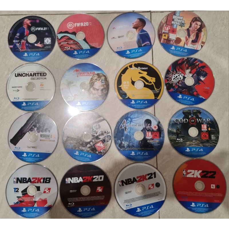 Jual Kaset/CD Ps4 Second | Shopee Indonesia