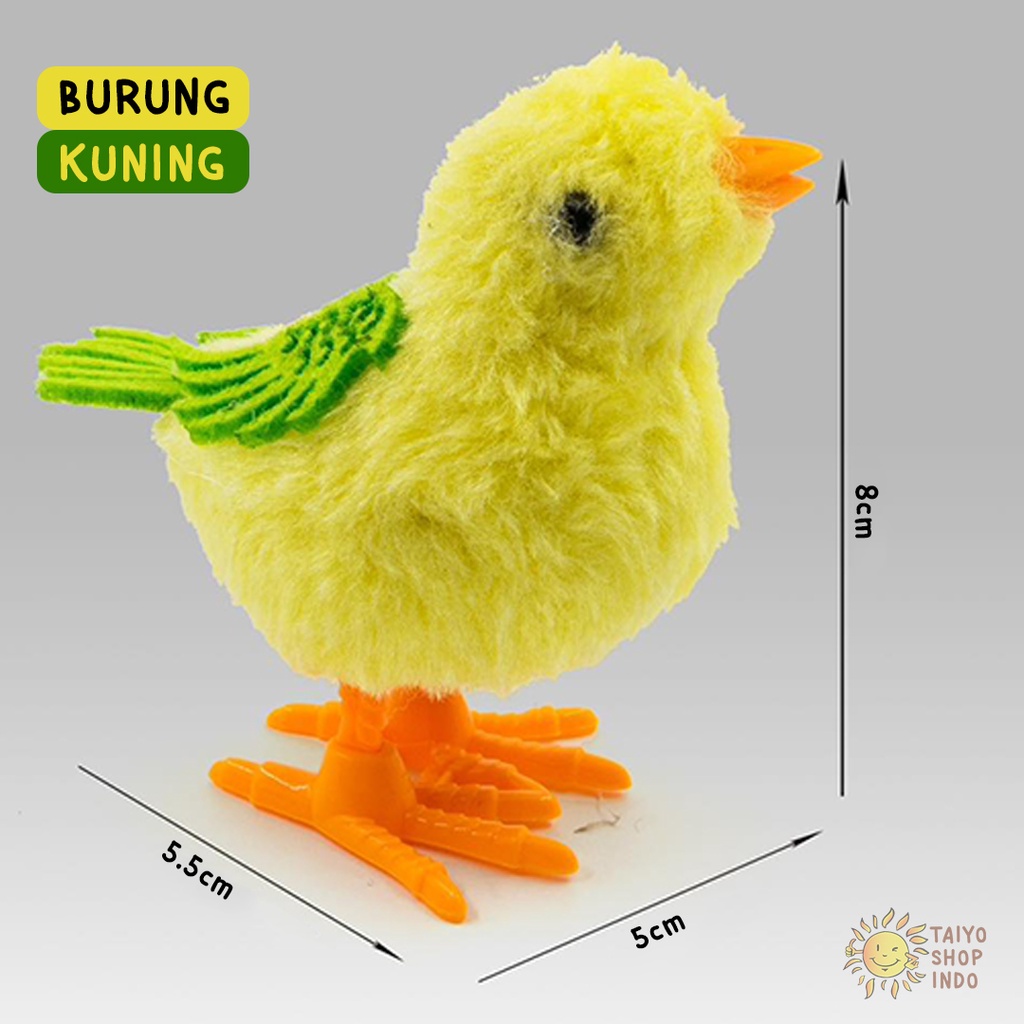 Jual TAIYO Mainan Anak Ayam Itik Berjalan Kelinci Burung Model Putar ...