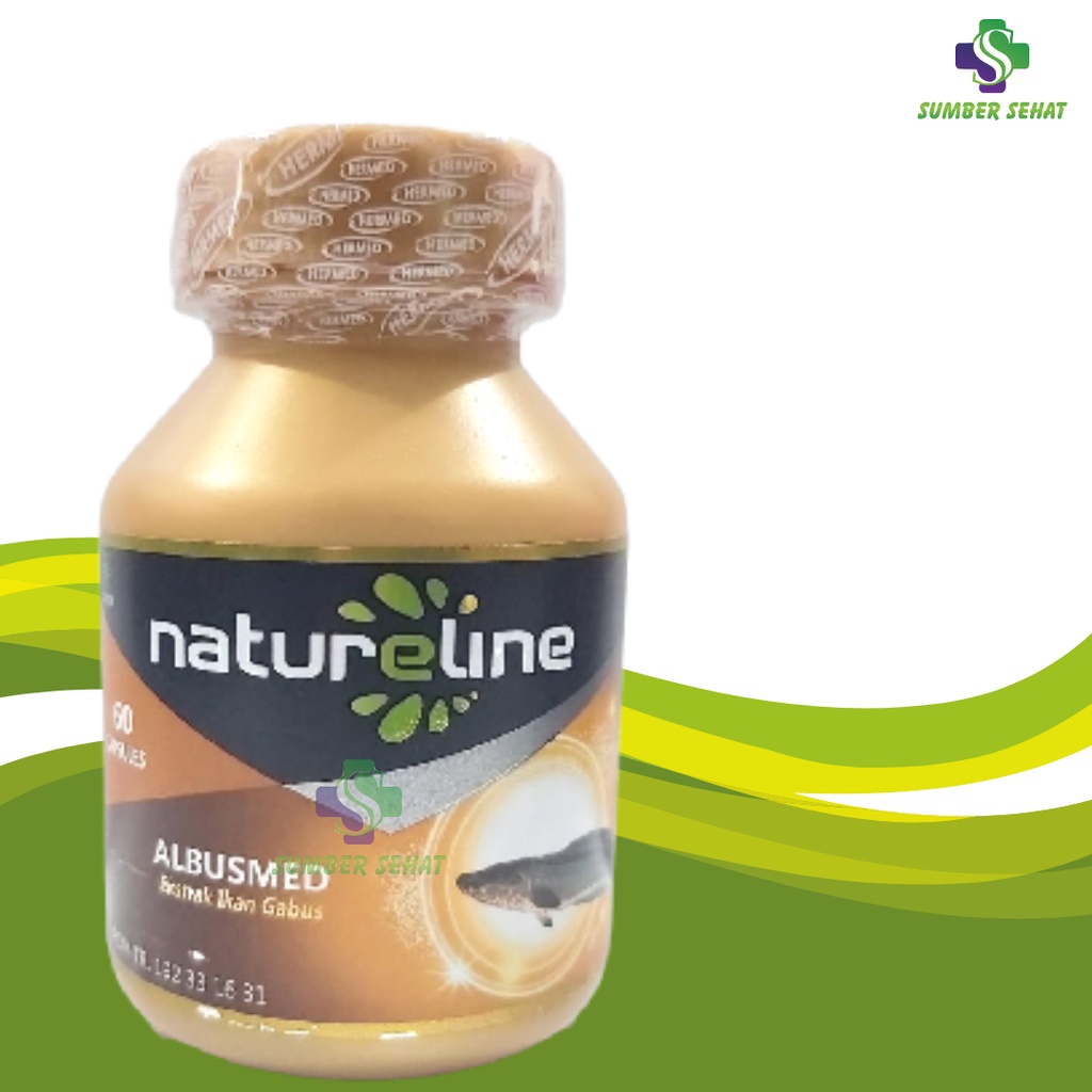 Jual NATURELINE ALBUSMED BOTOL 60 KAPSUL | Shopee Indonesia