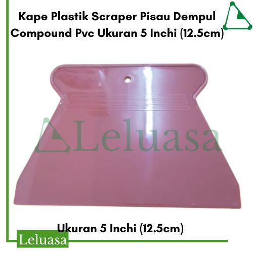 Jual Kape Plastik Scraper Pisau Dempul Compound Pvc Ukuran 5 Inchi (12 ...