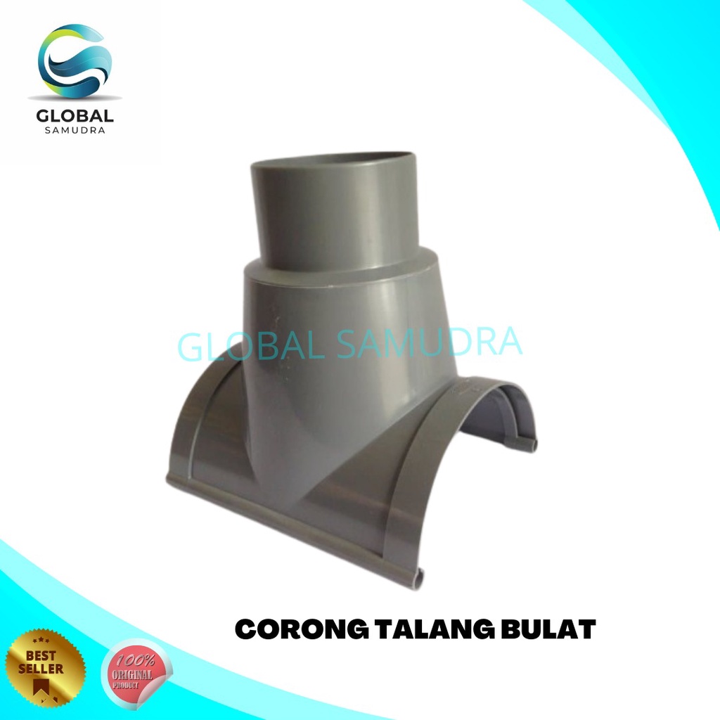 Jual Fitting PVC oket ( Corong Talang Bulat ) | Shopee Indonesia
