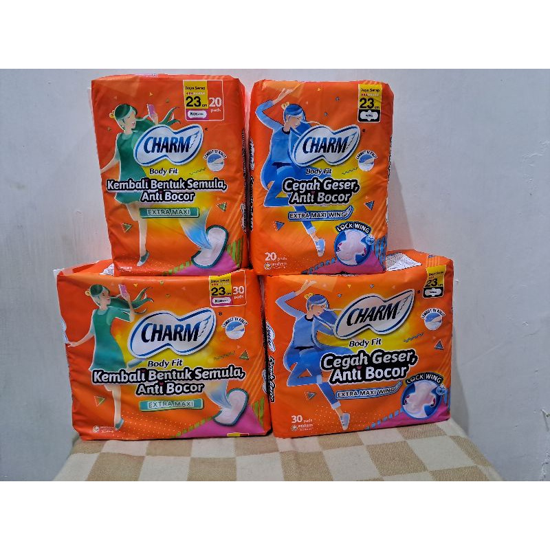 Jual CHARM BODY FIT 23CM WINGS NONWINGS 20s/30s | Shopee Indonesia