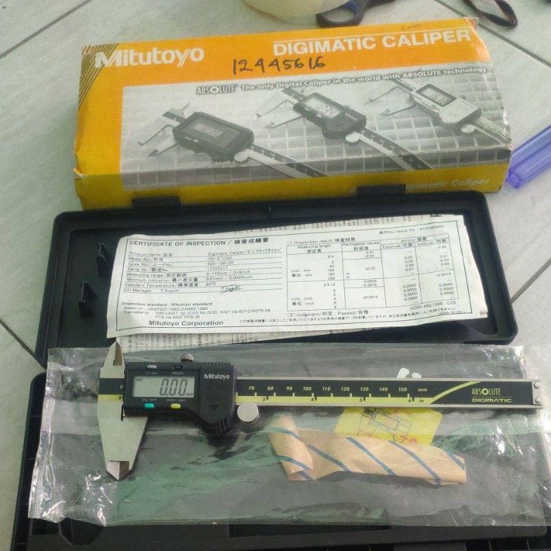Jual digital caliper mitutoyo original 150mm jangka Sorong sikmat ...