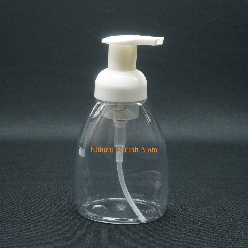 Jual Botol Foamer 250 ml Oval Natural / Botol Plastik / Botol Foamer ...