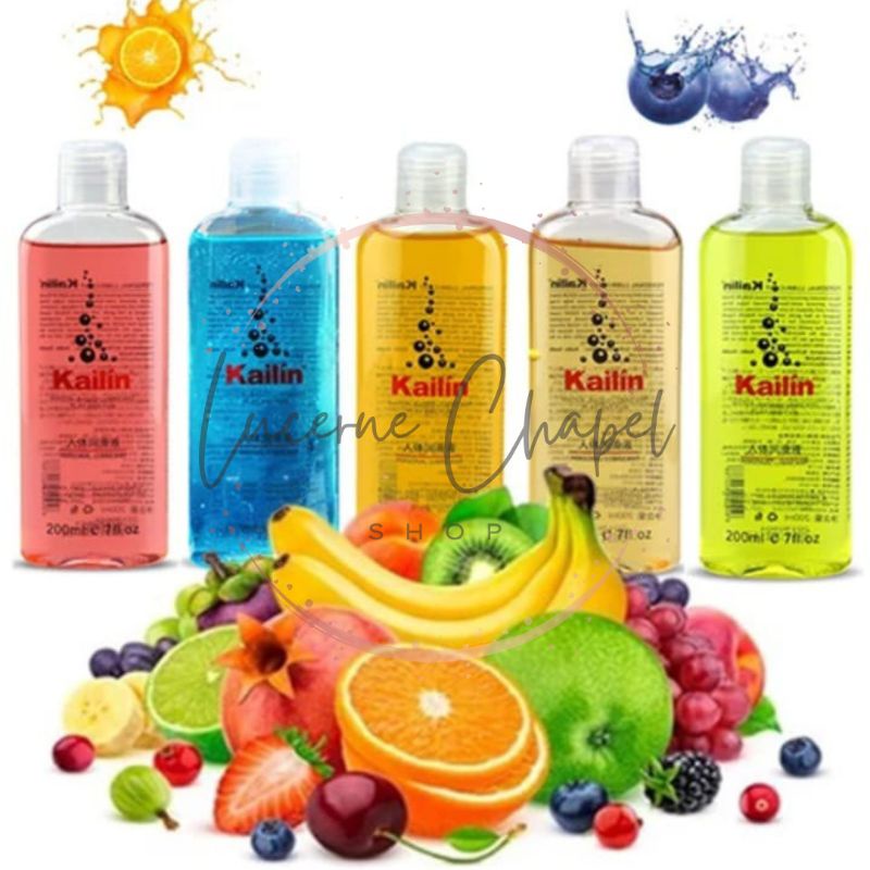 Jual LUCERNE - KAILIN ORIGINAL HUMAN LUBRICANT PELUMAS RASA BUAH SEGAR 200 ML | Shopee Indonesia