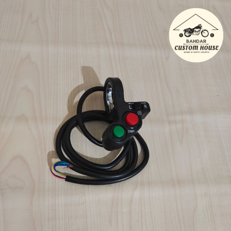 Jual Saklar Custom Variasi Japs Gantung 3 Tombol Hitam / Holder Custom ...