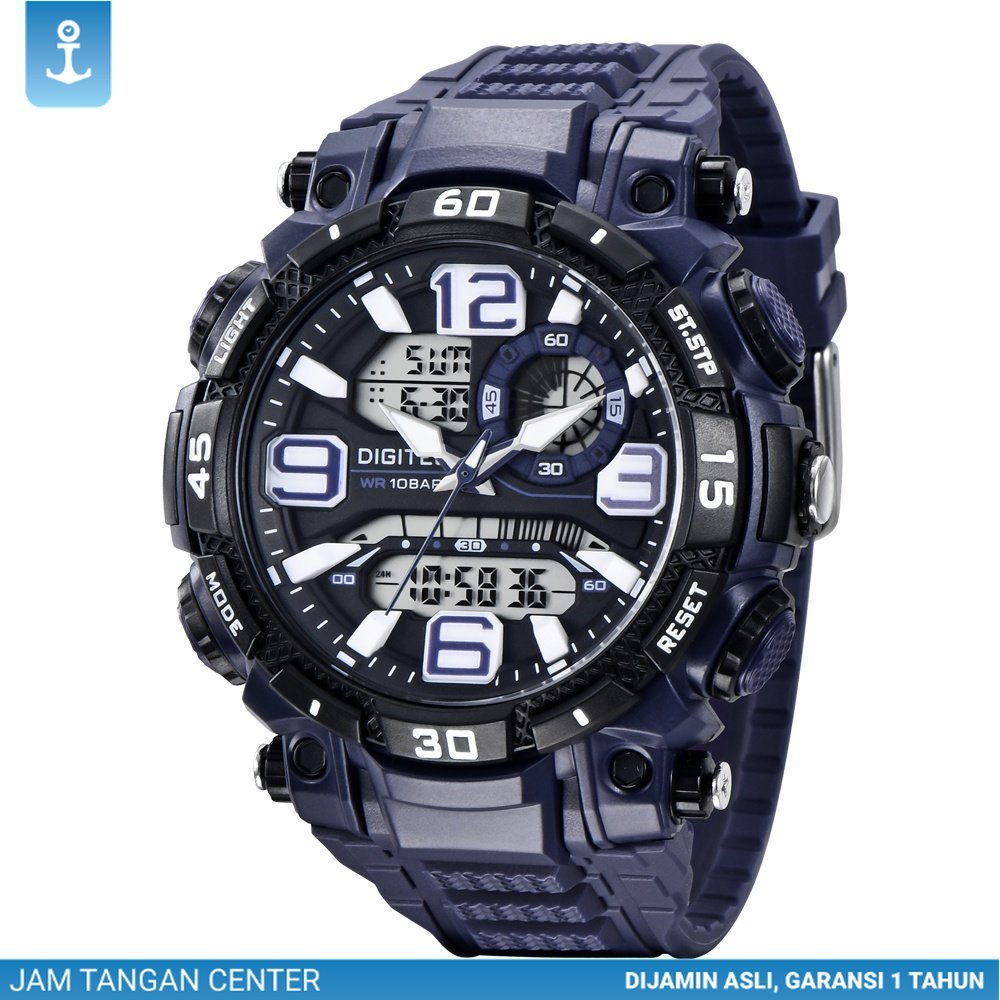 Jual DIGITEC Jam Tangan Analog-Digital Pria DA-2030T Water Resist | Shopee Indonesia