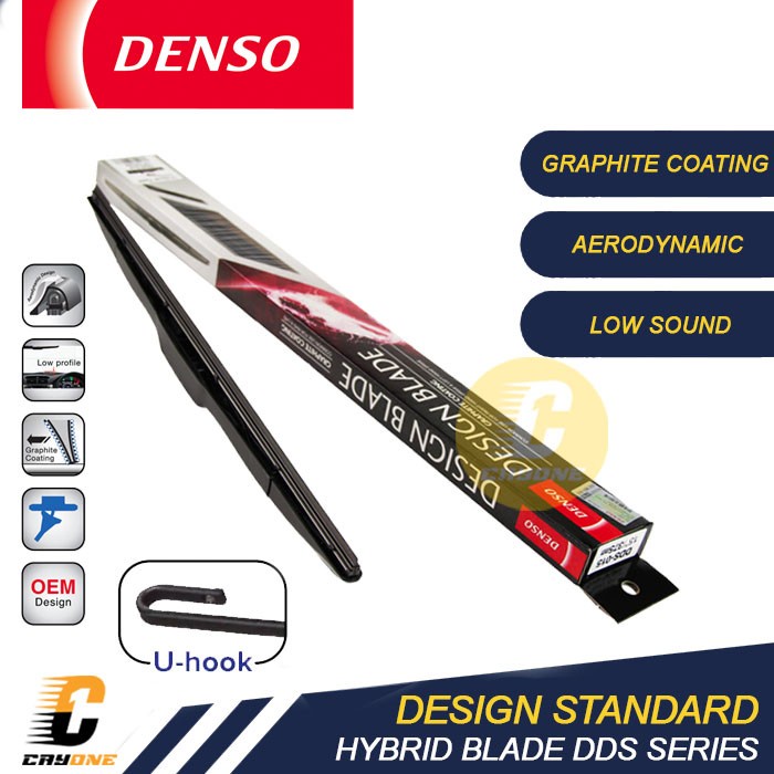 Jual DENSO Wiper Design Standard Hybrid Graphite Coating DDS 14 - 26 ...