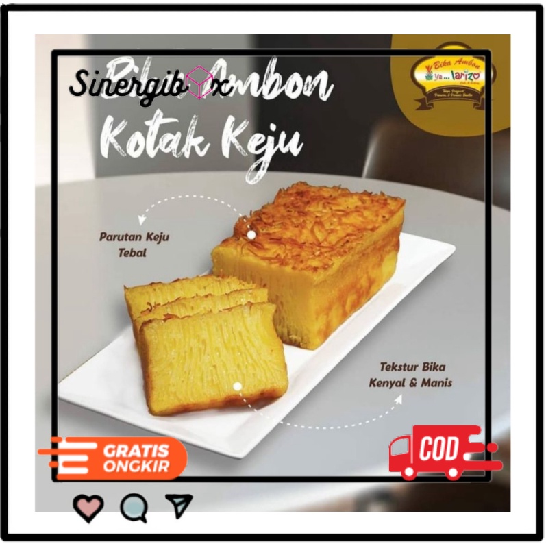Jual Bika Ambon Larizo Jogja Bika Kotak | Shopee Indonesia