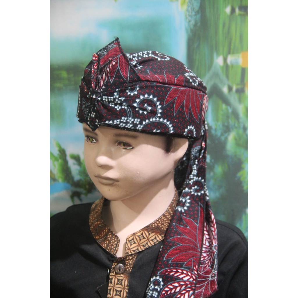 Jual blangkon iket kepala sunda jawa tradisional anak & dewasa atas ...