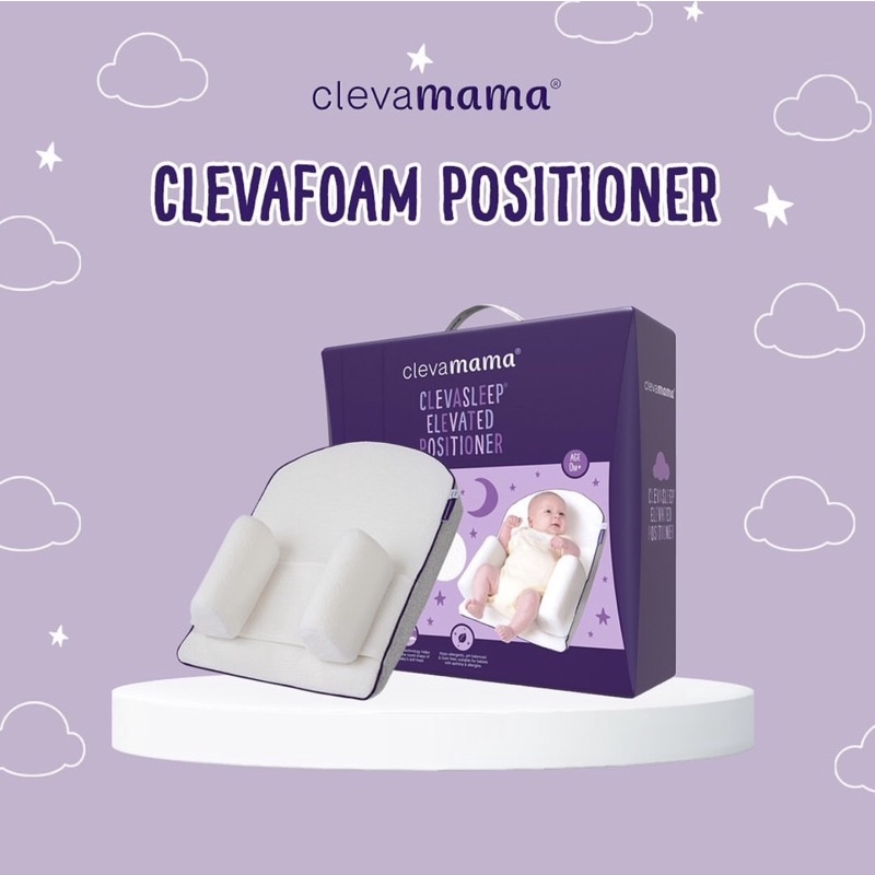 Jual PRELOVED Clevamama - Clevafoam Baby Positioner | Shopee Indonesia