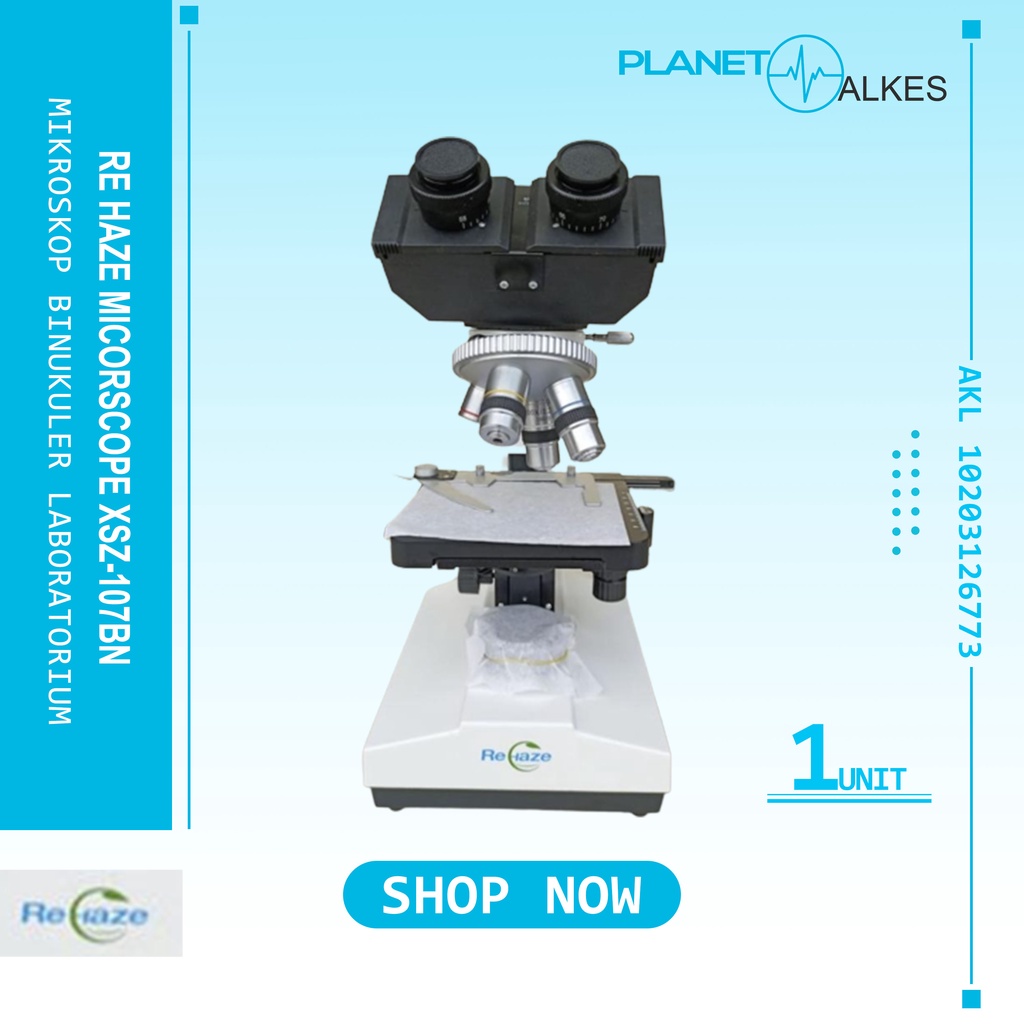 Jual Mikroskop Binokuler REHAZE XSZ 107BN Microscope / Biological ...