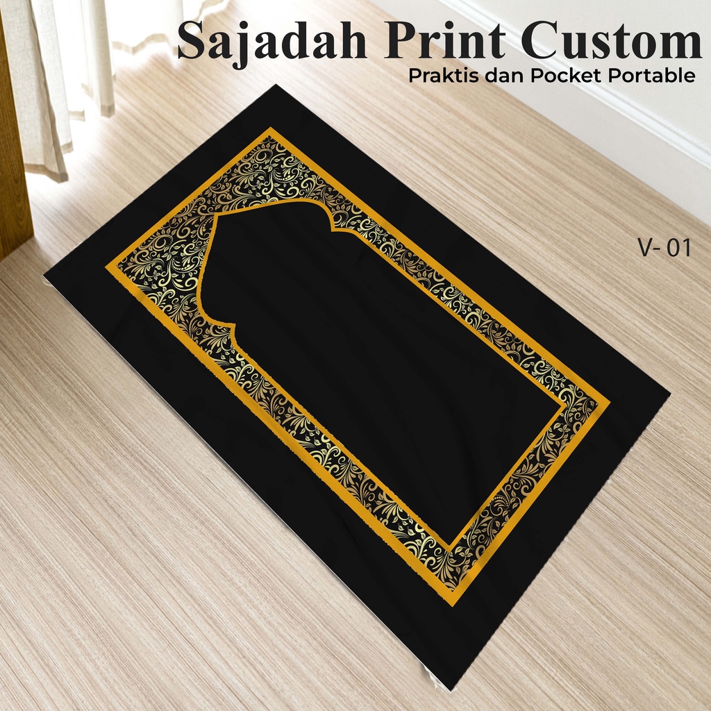 Jual Sajadah Travel Custom Nama Sejadah Traveling Sajada Travelling ...