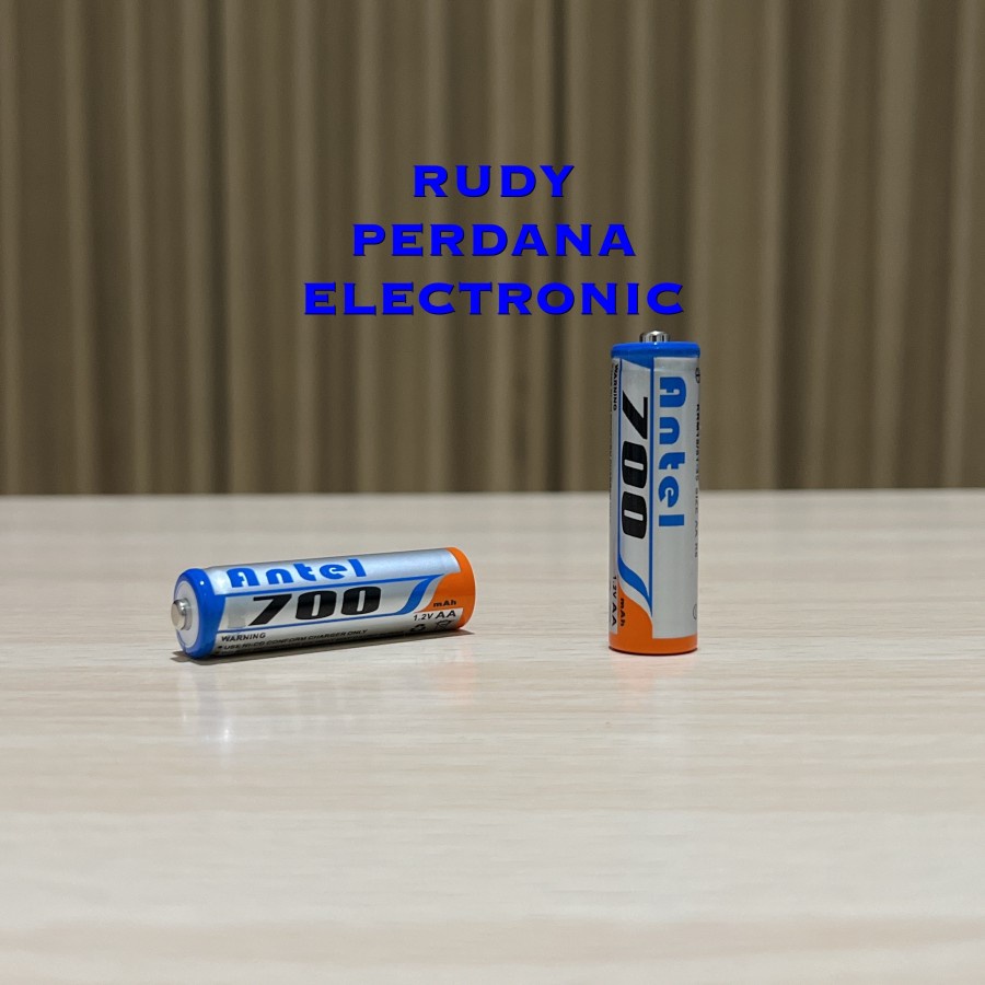 Jual BATTERY BATERAI RECHARGEABLE CASH CAS CHARGER A2 AA 700MAH ANTEL ...