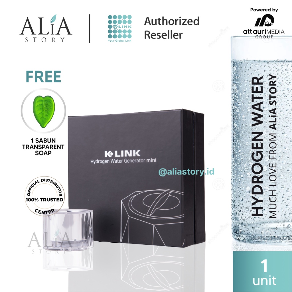 Jual K-LINK Hydrogen Water Generator Mini Menghilangkan Reactive Oxygen ...