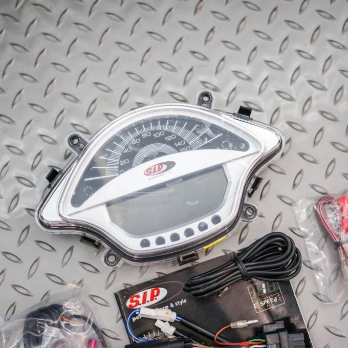 Jual Speedometer Speedo Digital Sip Silver Vespa S Lx Facelift Gts Iget ...