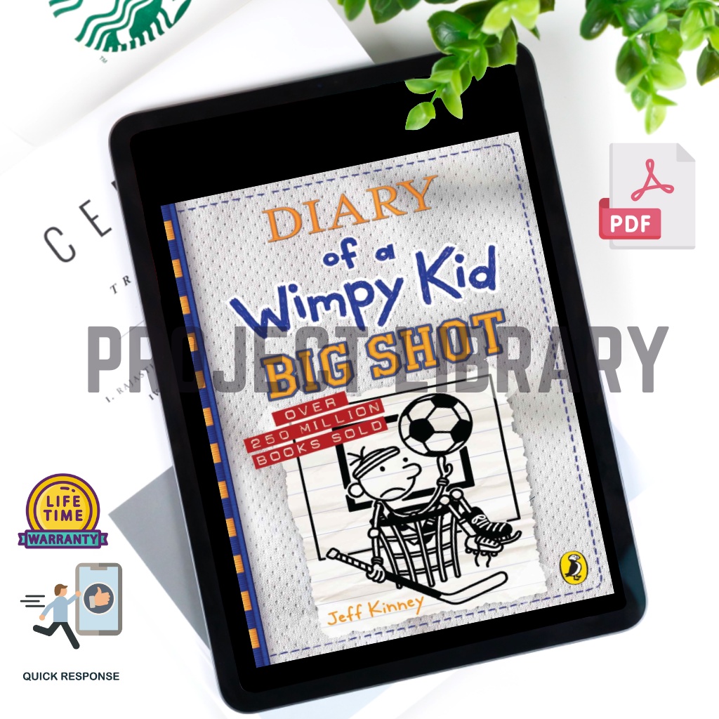 Jual Diary Of A Wimpy Kid Big Shot by Jeff Kinney [Pdf] | Shopee Indonesia