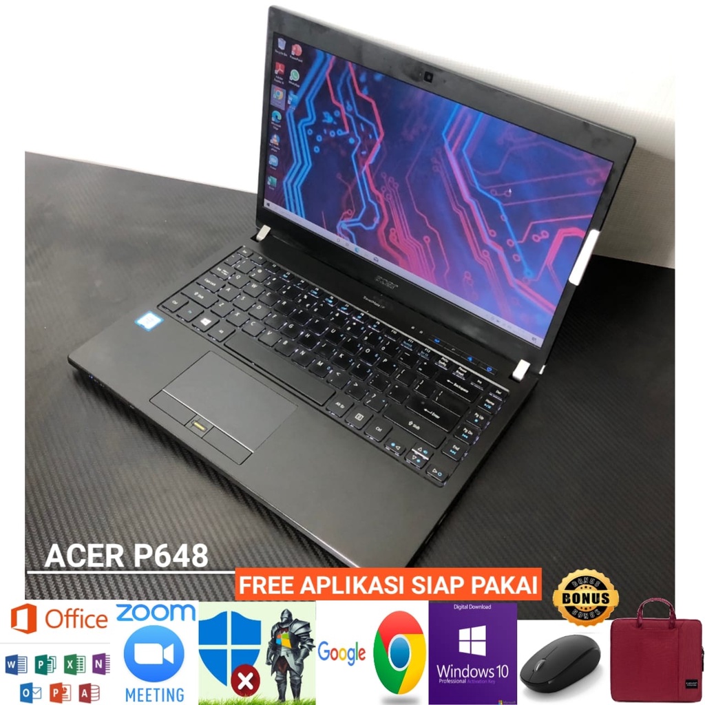Jual Acer Travelmate P648 Intel Core i7 Ram 8GB SSD 256GB Backlight ...
