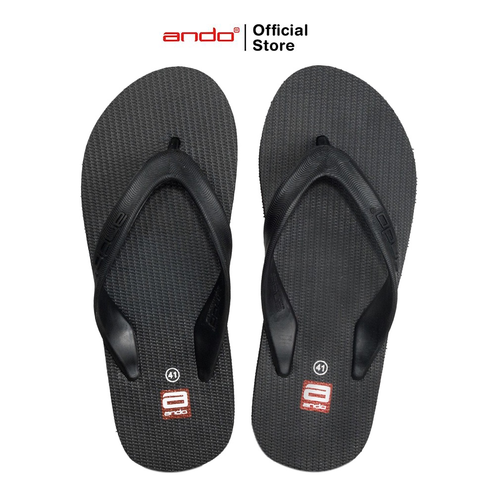 Jual Ando Official Sandal Jepit Hawaii Pria Dewasa - Hitam | Shopee ...