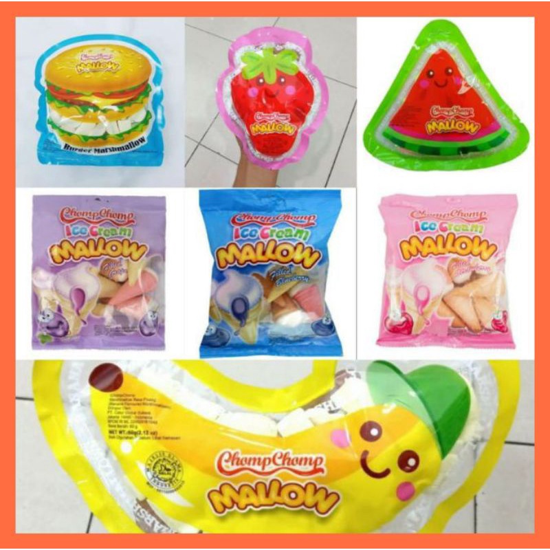 Jual Permen Marshmallow Marsmellow Marsmallow Marshmellow | Shopee ...
