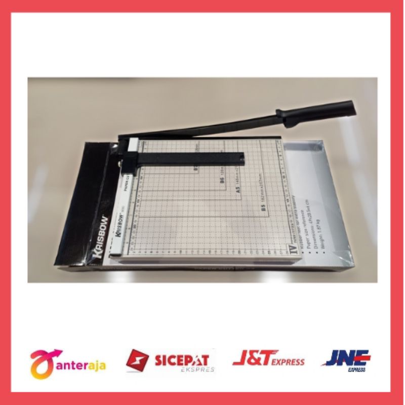 Jual Pemotong Kertas / Krisbow Alat Potong Kertas A4 & A3 | Shopee ...