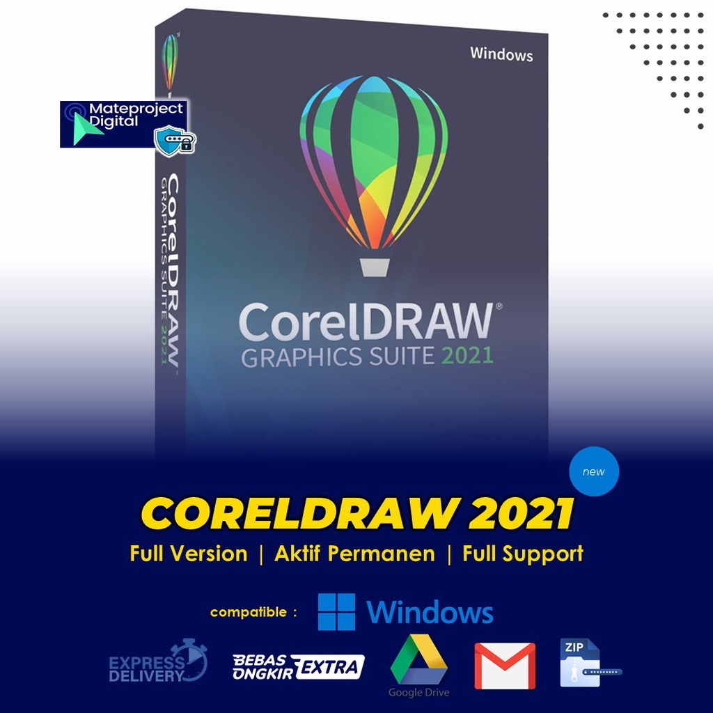 Jual CorelDRAW 2021 Full Permanen Corel 2021 Software Design Grafis | Shopee Indonesia