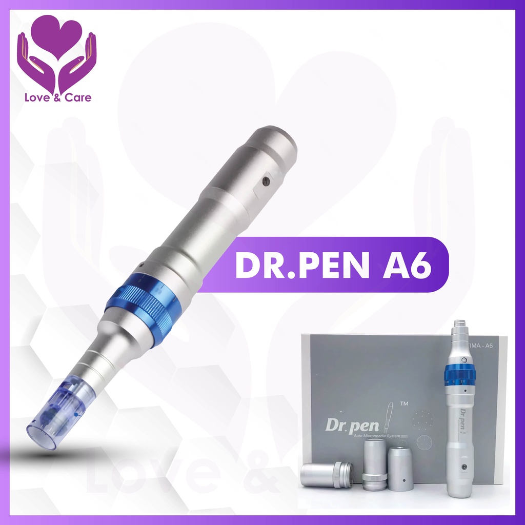 Jual Alat Dermapen Dr Pen A6 Jarum Paket Bopeng Facial Perawatan Wajah ...