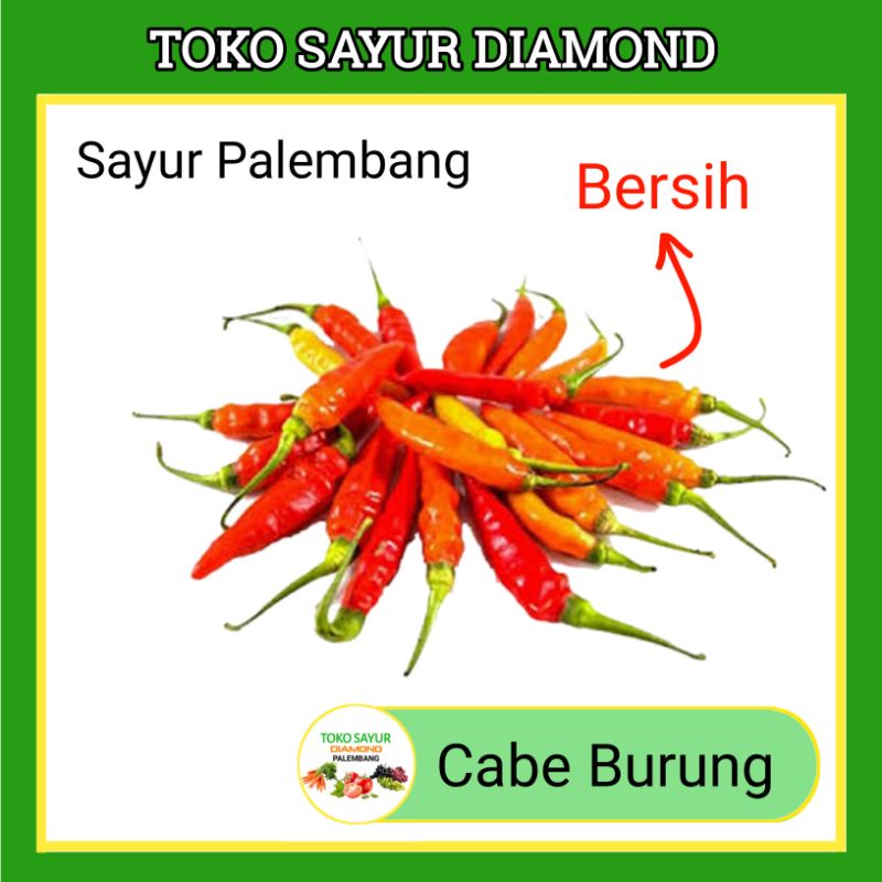 Jual Cabe Burung Merah Cabai Cabay - Palembang | Shopee Indonesia