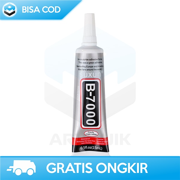 Jual LEM SUPER KUAT LEM POWER GLUE SERBAGUNA 15ML SUXUN ANTI KOROSI B-7000 | Shopee Indonesia
