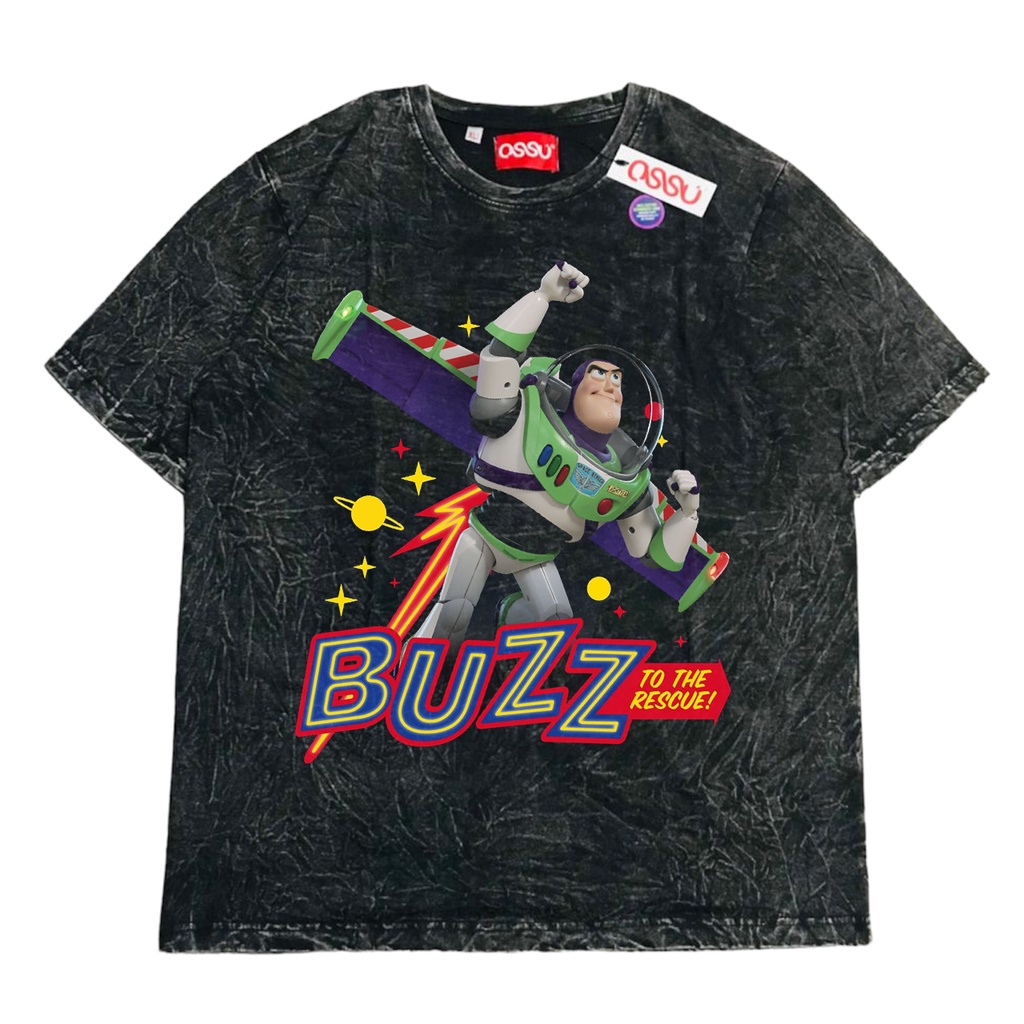 Jual Ossu Official "Toy Story - Buzz To The Rescue" Reguler T-Shirt ...