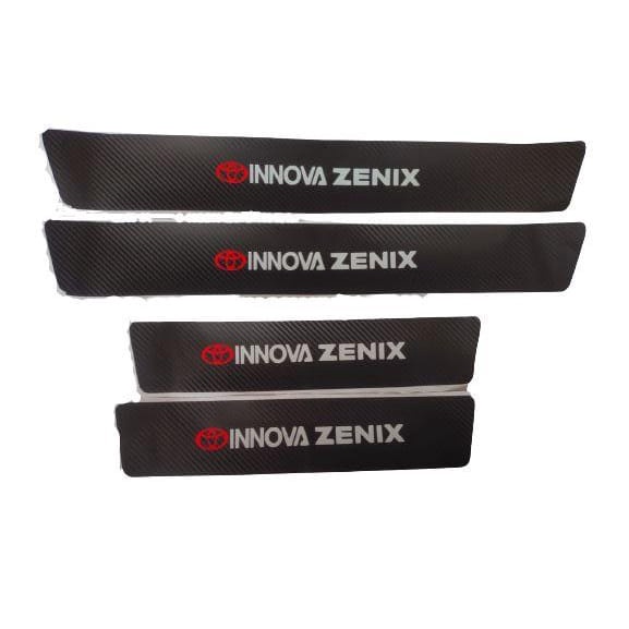 Jual Stiker Mobil Sillplate Innova Zenix Carbon 3D Pelindung Pintu ...