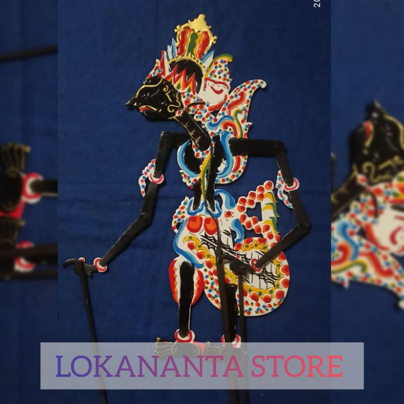 Jual (BISA COD) Wayang kulit kertas Kresna Basudewa | Shopee Indonesia