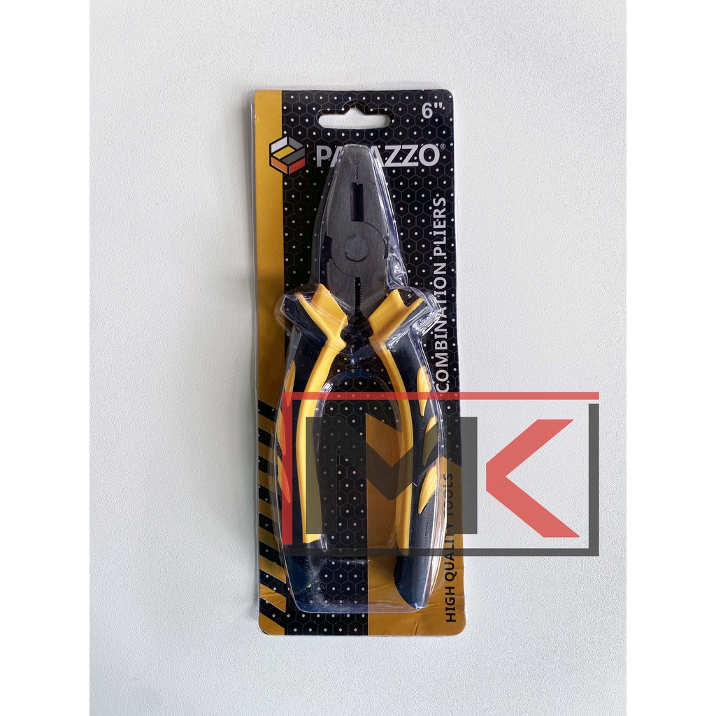 Jual Tang Kombinasi 6 inch 6" Palazzo gagang fiber | Shopee Indonesia