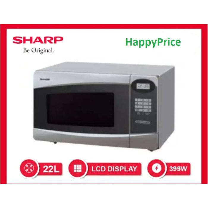 Jual Microwave Sharp Microwave R-230R(S) Compact Touch Control Low Watt ...