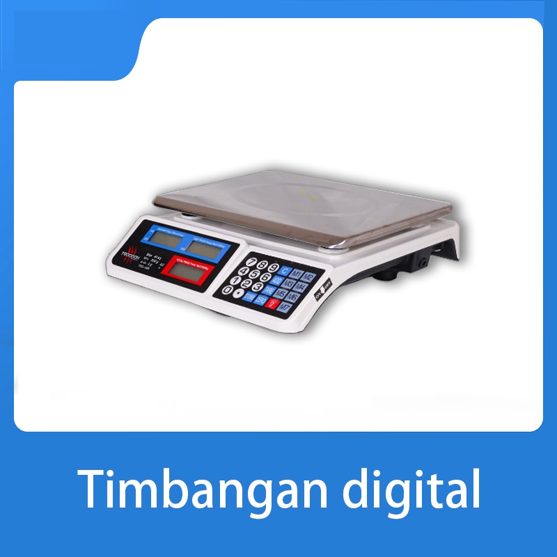 Jual Timbangan Buah Digital 40KG/ Digital Computing Scale Double ...
