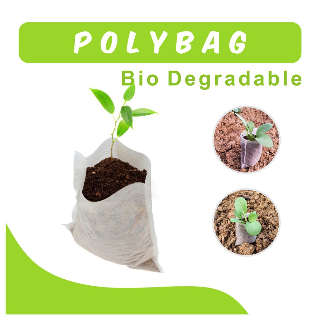Jual Polybag Kain Biodegradable | Media Tanam Ramah Lingkungan | Pot ...