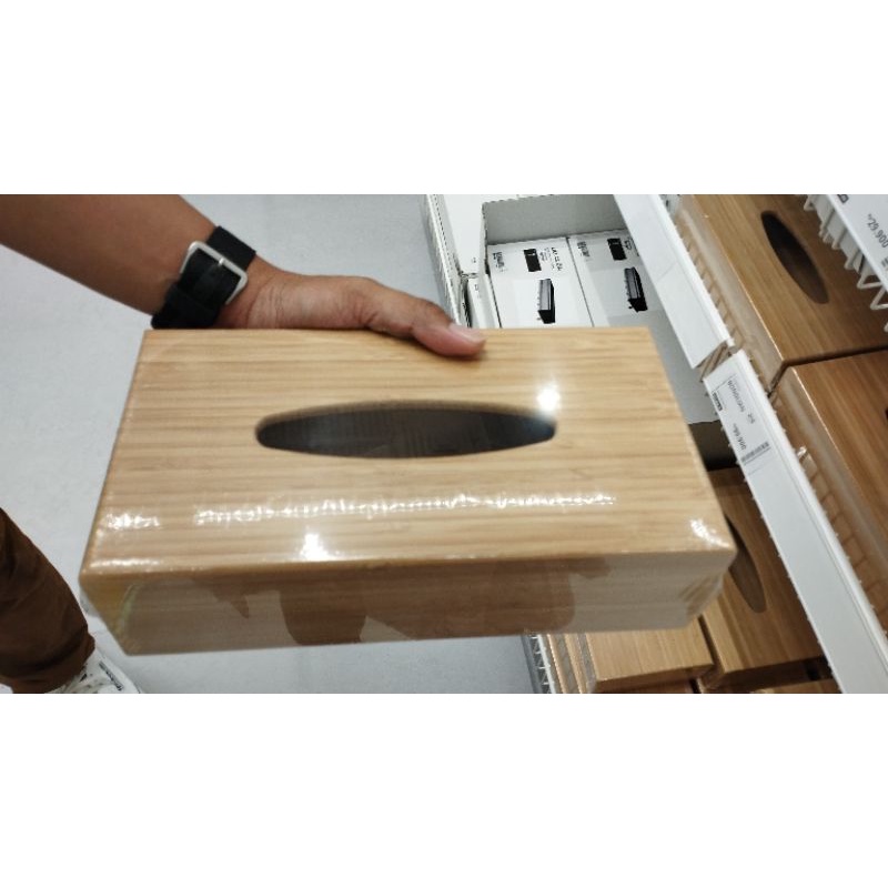 Jual IKEA - Kotak tisu bambu ikea / Ikea kotak tisu / Kotak tisu ...
