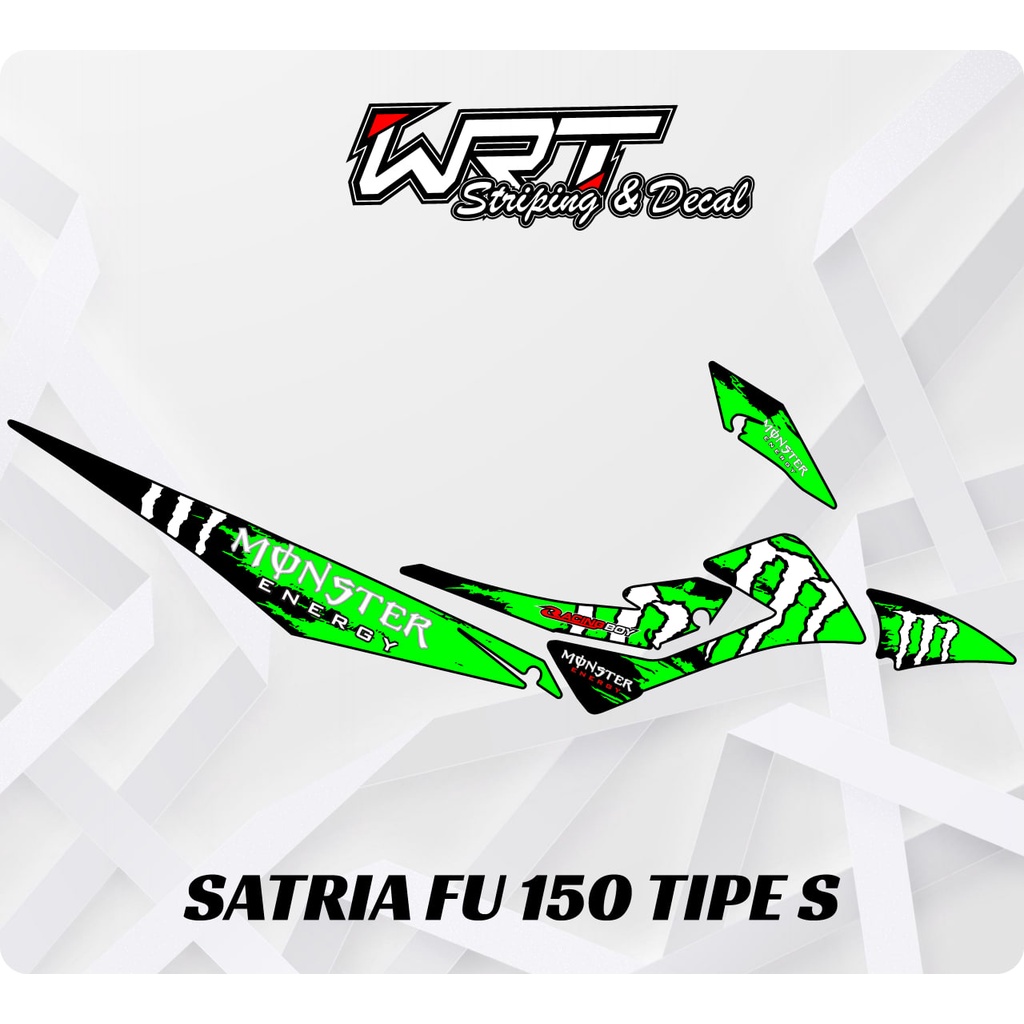 Jual Striping Satria FU Tipe S-Stiker Decal Satria FU 150 Tipe S ...