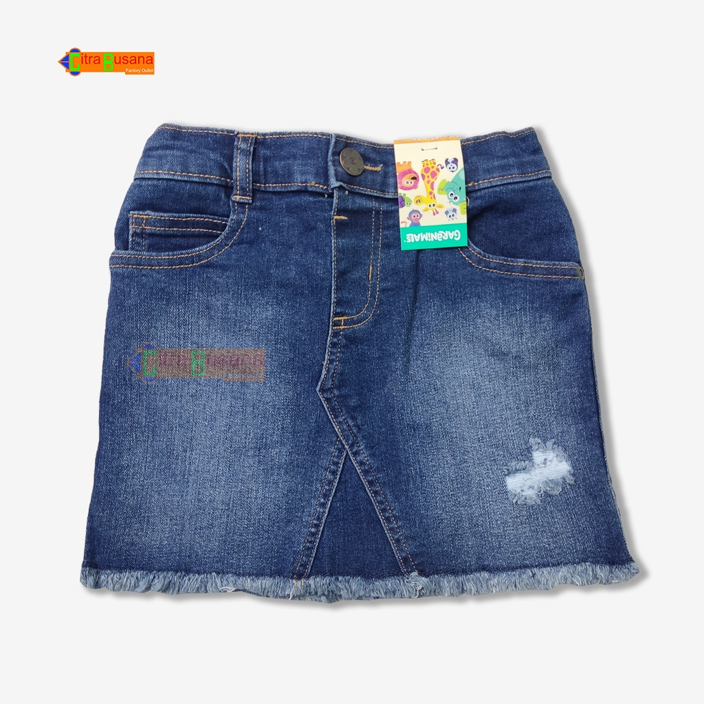 Jual Rok jeans anak perempuan 1-5 tahun rok lucu cute keren blue denim ...