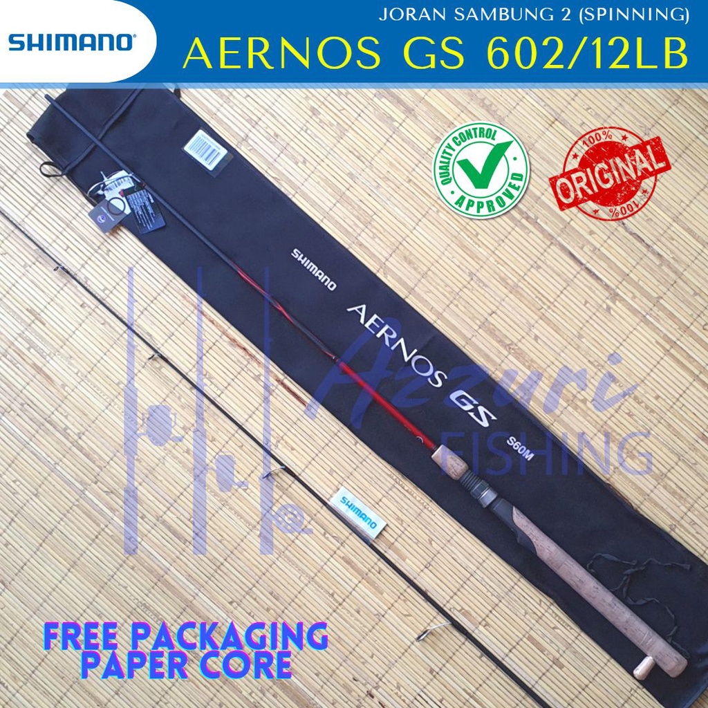 Jual Joran Shimano AERNOS GS (2022) 180CM 602/12LB - JORAN GALATAMA / JORAN EMPANG / JORAN ...