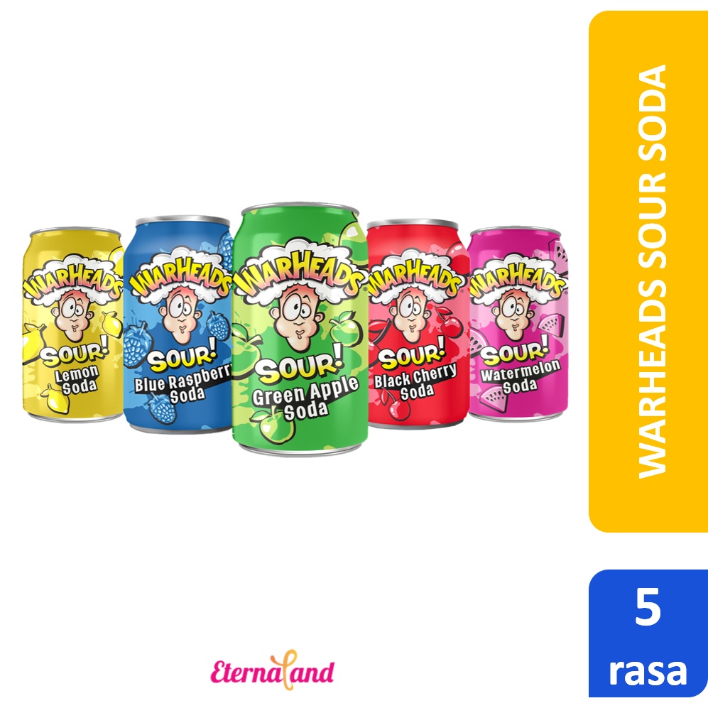 Jual Warheads sour soda - minuman soda warheads impor usa | Shopee ...