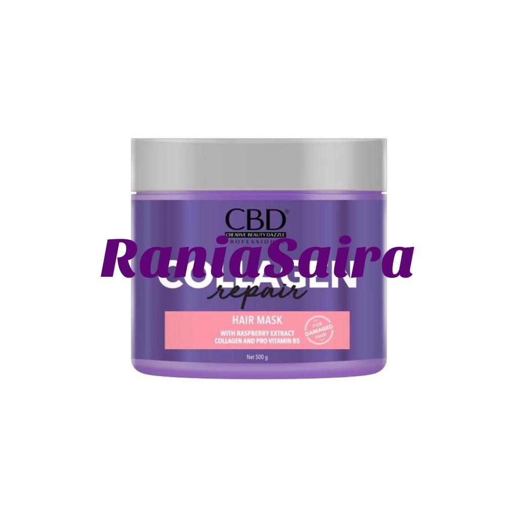 Jual CBD Collagen Repair Hair mask 500gr Masker Rambut Proses Kimia ...