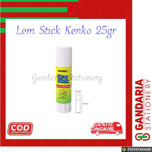 Jual Glue Stick / Lem Stik Kenko 25gr | Shopee Indonesia