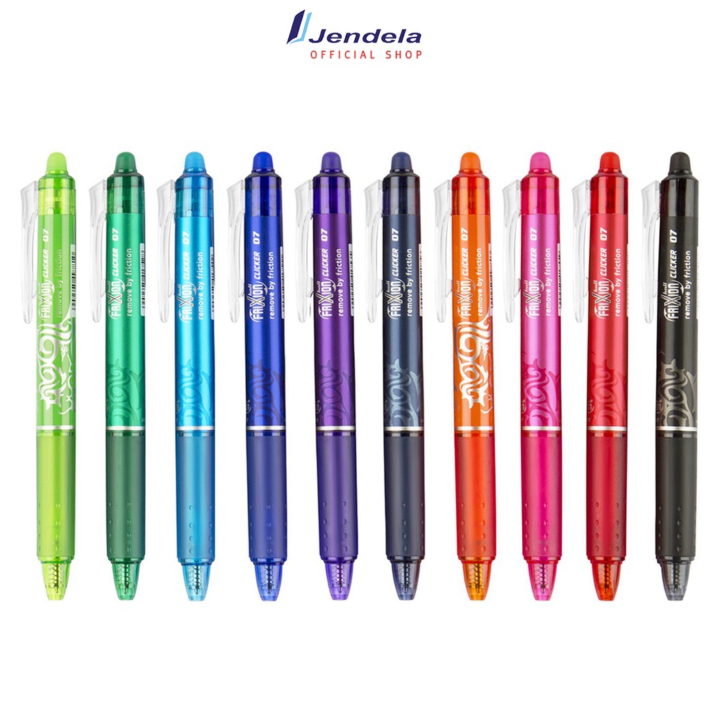 Jual Bolpoin Pilot Hapus Frixion Clicker 0.5 Dan 0.7 Warna Biru Hitam ...