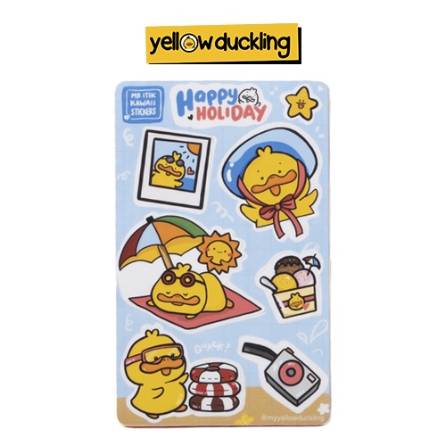 Jual STICKERS - ITIK HAPPY HOLIDAY EDITION STICKER SET - STIKER ITIK ...